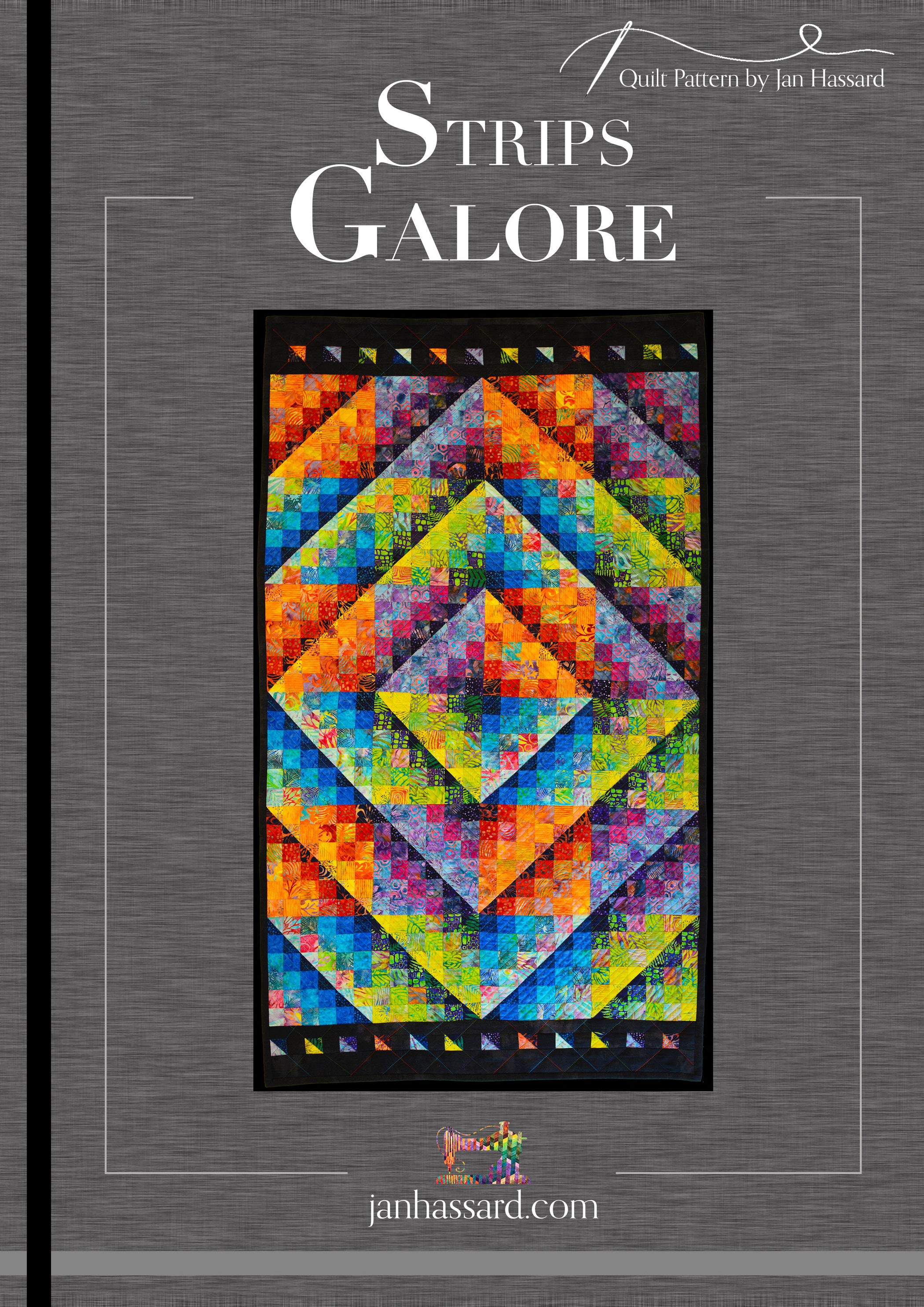 Strips Galore Quilt Pattern – Jan Hassard Quilting