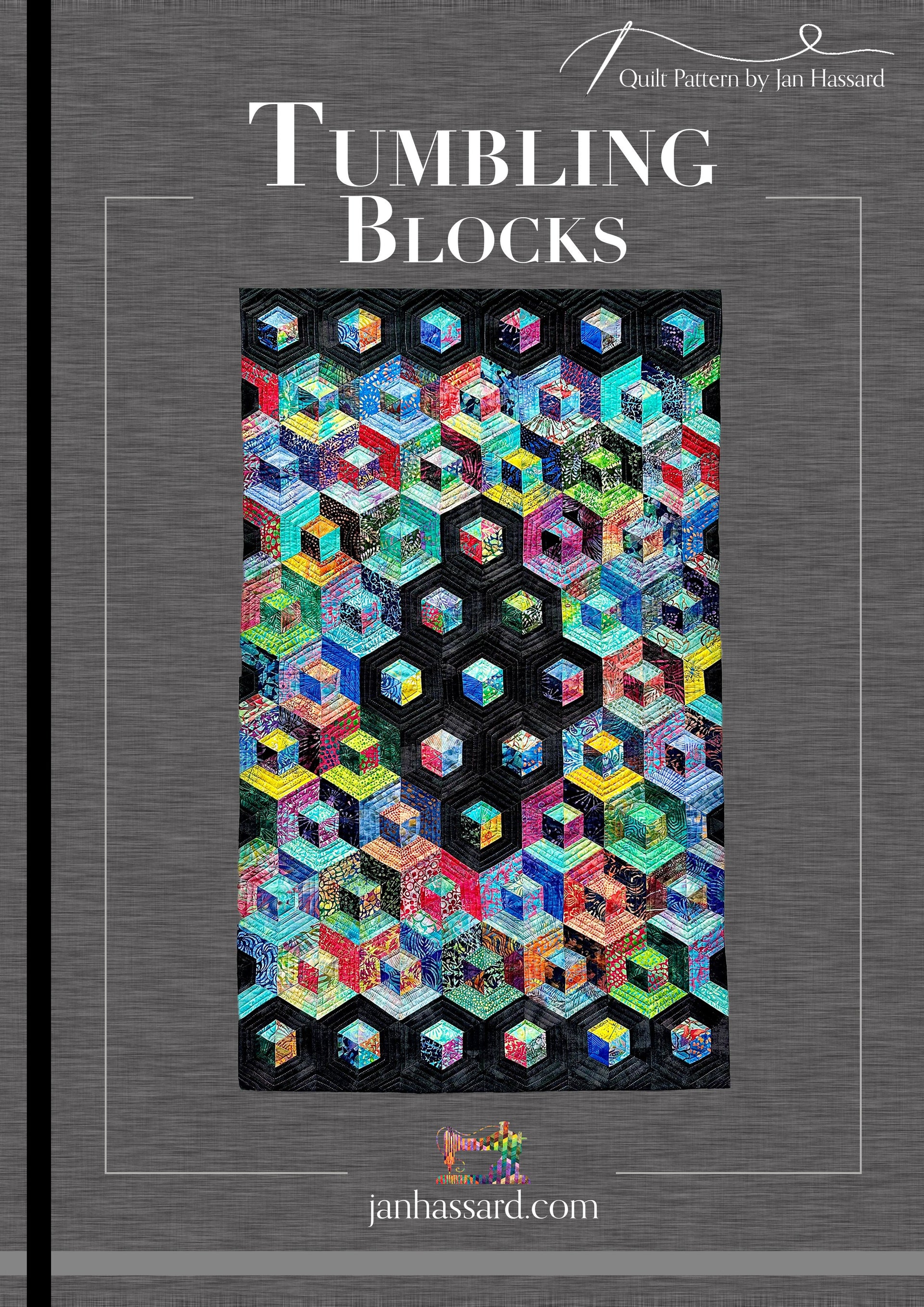 Tumbling Blocks Quilt Pattern Tumbling Blocks Quilts Patterns