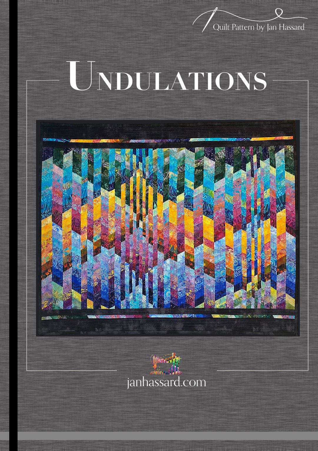 Undulations - Curved Dazzling Diamonds Quilt Pattern – Jan Hassard Quilting